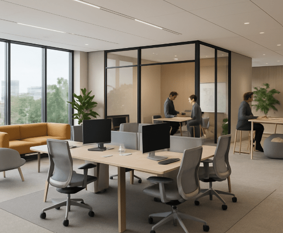 Flexible Workspace: Modern Hybrid Office Solutions for 2025